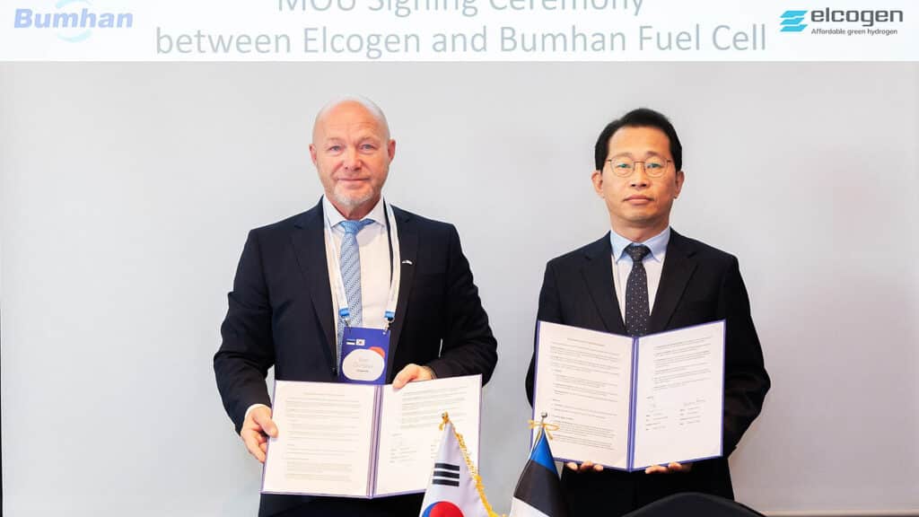 Elcogen announces Memorandum of Understanding with Bumhan Fuel Cell Co ...