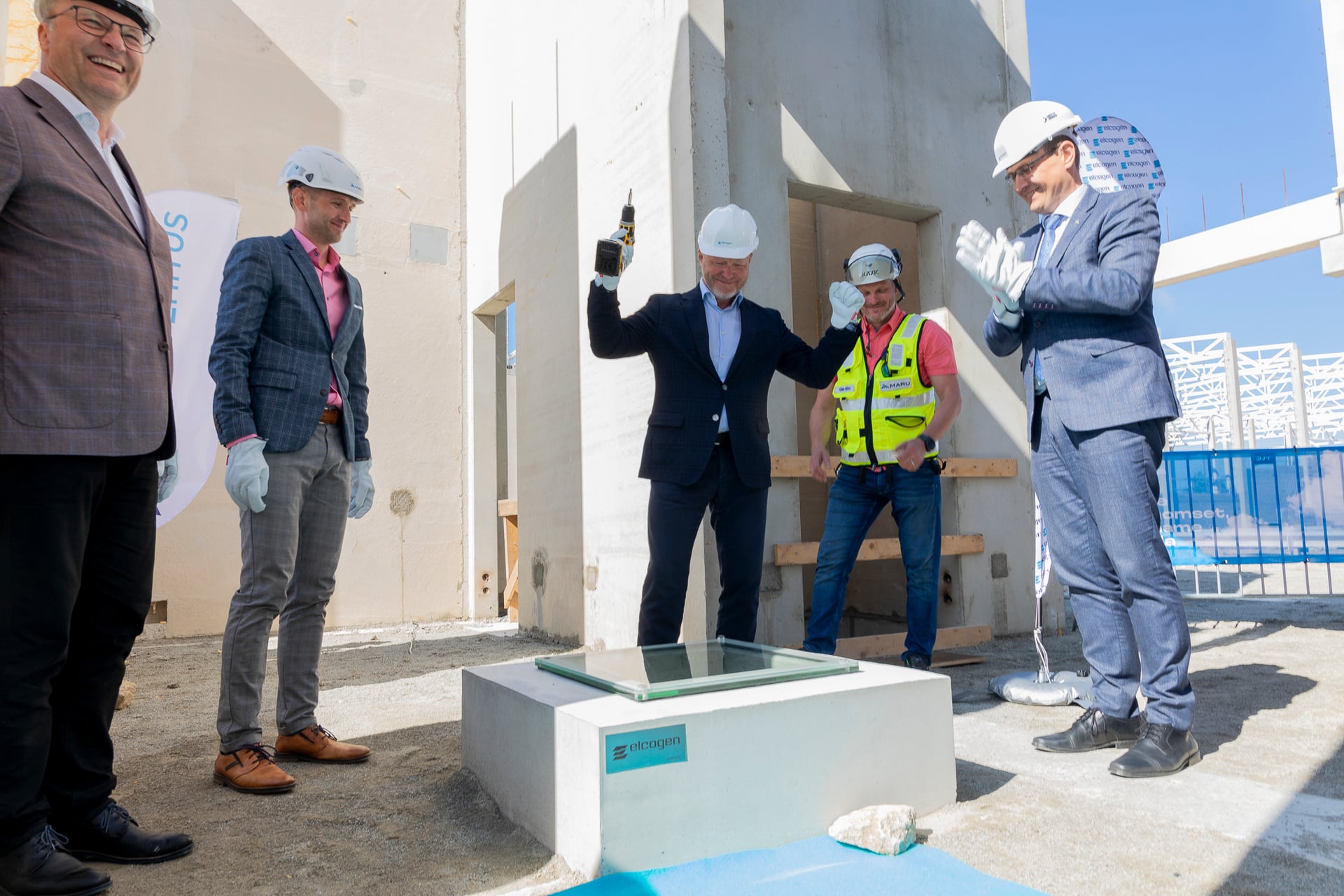 Cornerstone laid for Elcogen’s new factory – Affordable Green Hydrogen